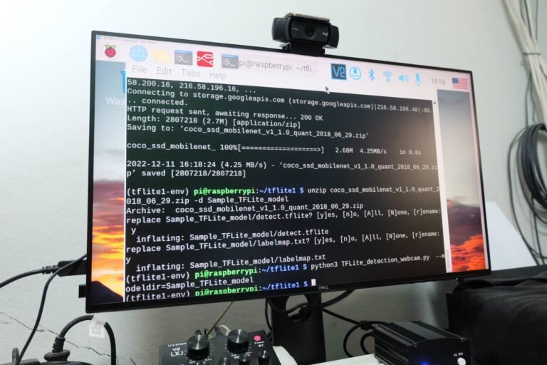 Object Detection การตรวจจับวัตถุด้วย Python & TensorFlow Lite บน Raspberry Pi 4 | my hobby street
